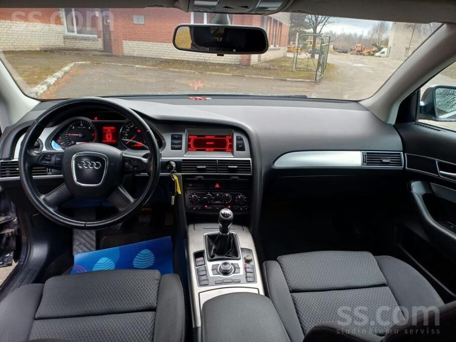 Pelēks Audi A6 2007 Kuldīga, ar dzinēja tilpumu 2.00 L un nobraukumu 248 tūkst. km par 4800 €, foto 19 vietnē AUTOMOTO.COM.LV
