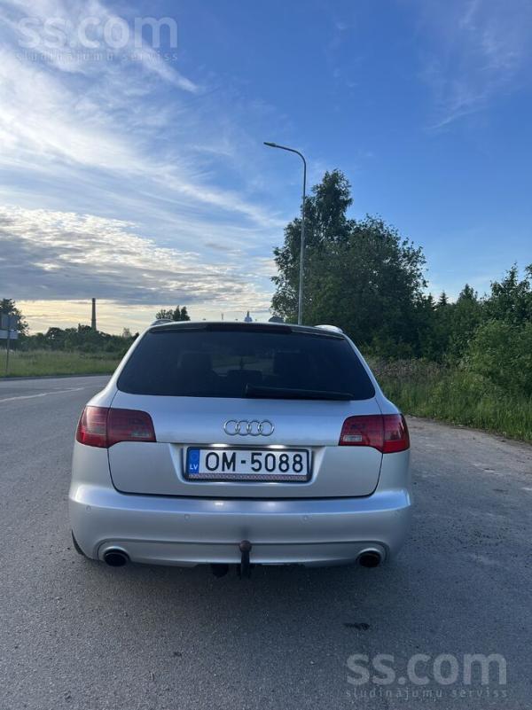 Grey Audi A6 2007 in Riga, with an engine capacity of 3.00 L and mileage of 364 thousand km for 4200 €, photo 4 on AUTOMOTO.COM.LV