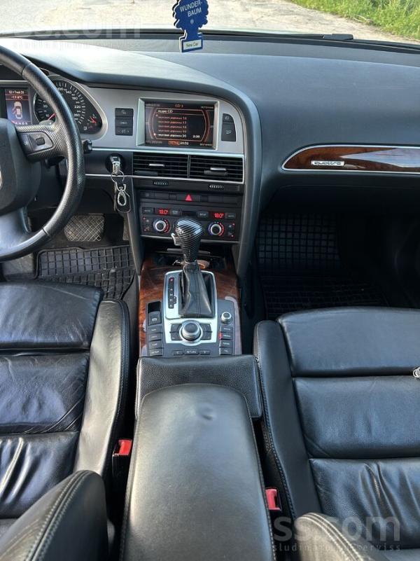 Grey Audi A6 2007 in Riga, with an engine capacity of 3.00 L and mileage of 364 thousand km for 4200 €, photo 7 on AUTOMOTO.COM.LV