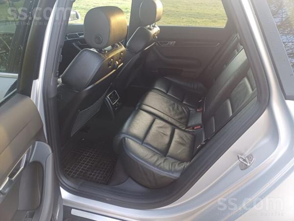 Grey Audi A6 2007 in Riga, with an engine capacity of 3.00 L and mileage of 364 thousand km for 4200 €, photo 8 on AUTOMOTO.COM.LV