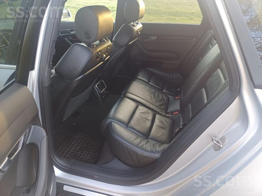 Grey Audi A6 2007 in Riga, with an engine capacity of 3.00 L and mileage of 364 thousand km for 4200 €, photo 9 on AUTOMOTO.COM.LV