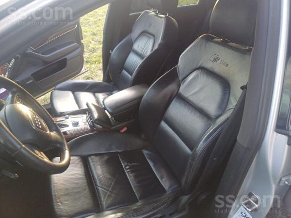 Grey Audi A6 2007 in Riga, with an engine capacity of 3.00 L and mileage of 364 thousand km for 4200 €, photo 9 on AUTOMOTO.COM.LV