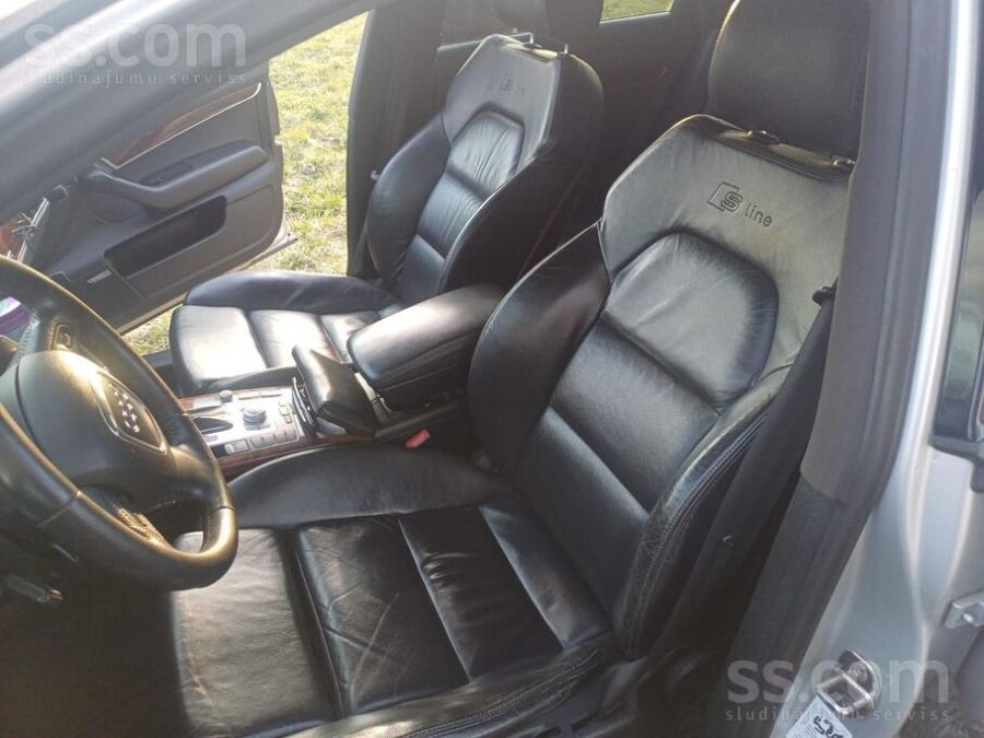 Grey Audi A6 2007 in Riga, with an engine capacity of 3.00 L and mileage of 364 thousand km for 4200 €, photo 10 on AUTOMOTO.COM.LV