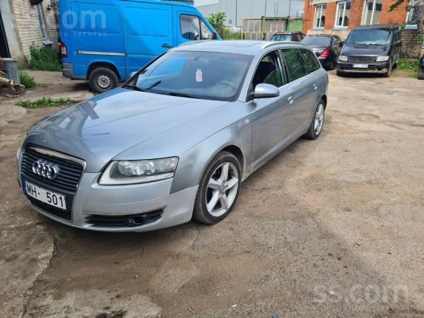 Pelēks Audi A6 2007 Rēzekne, ar dzinēja tilpumu 3.00 L un nobraukumu 380 tūkst. km par 1999 €, foto 1 vietnē AUTOMOTO.COM.LV