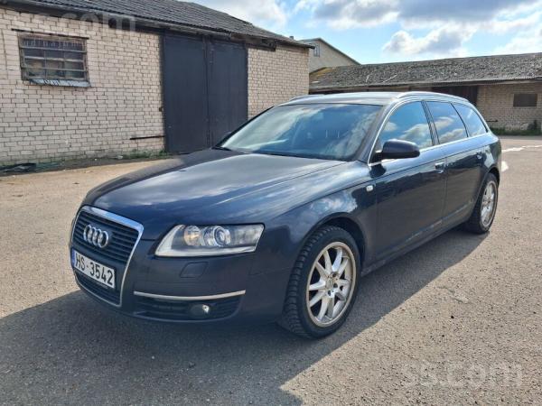 Grey Audi A6 2007 in Liepaja, with an engine capacity of 2.70 L and mileage of 454 thousand km for 1600 €, photo 1 on AUTOMOTO.COM.LV