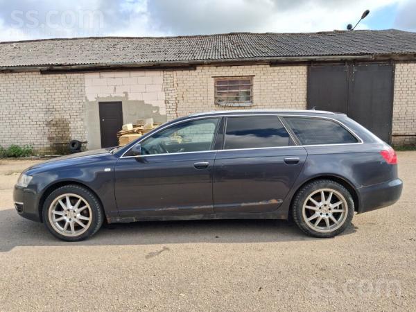 Grey Audi A6 2007 in Liepaja, with an engine capacity of 2.70 L and mileage of 454 thousand km for 1600 €, photo 2 on AUTOMOTO.COM.LV