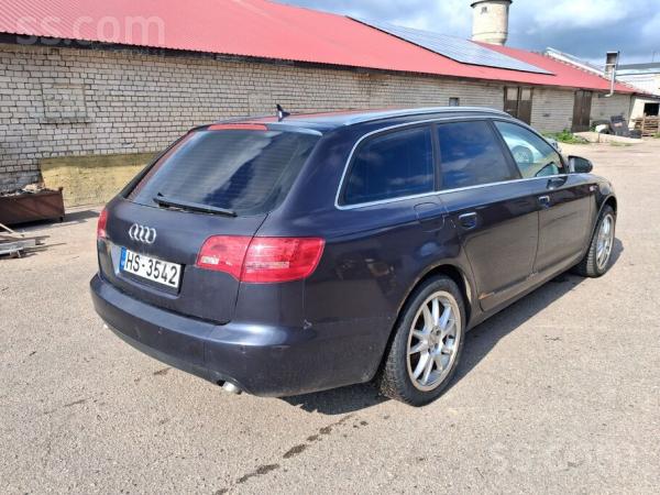 Grey Audi A6 2007 in Liepaja, with an engine capacity of 2.70 L and mileage of 454 thousand km for 1600 €, photo 4 on AUTOMOTO.COM.LV