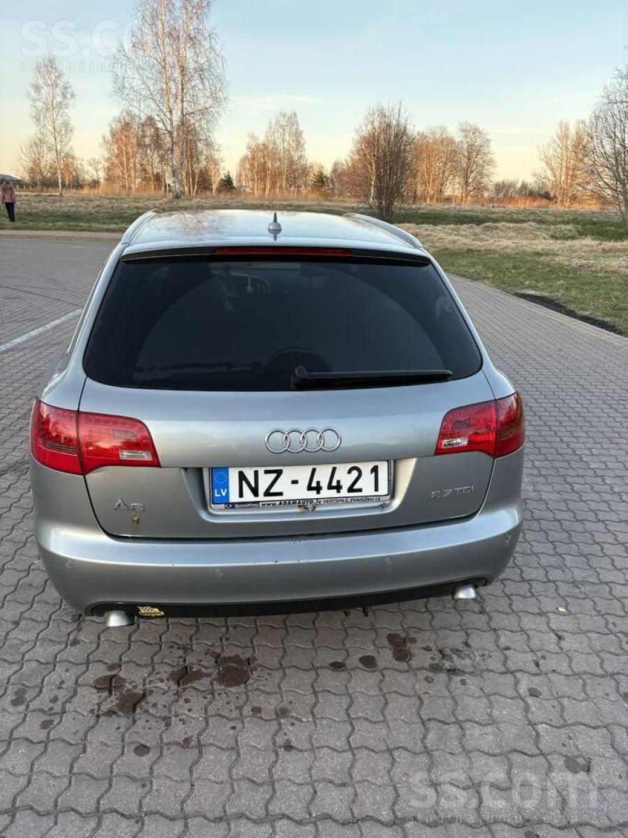Серый Ауди А6 2007 в Вентспилс, объемом двигателя 2.70 л и пробегом 469 тыс. км за 2000 €, фото 4 на AUTOMOTO.COM.LV