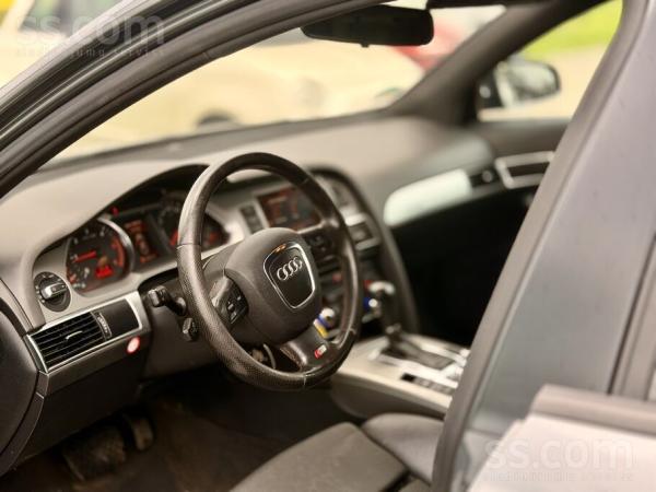 Grey Audi A6 2007 in Ogre, with an engine capacity of 3.00 L and mileage of 283 thousand km for 4800 €, photo 5 on AUTOMOTO.COM.LV