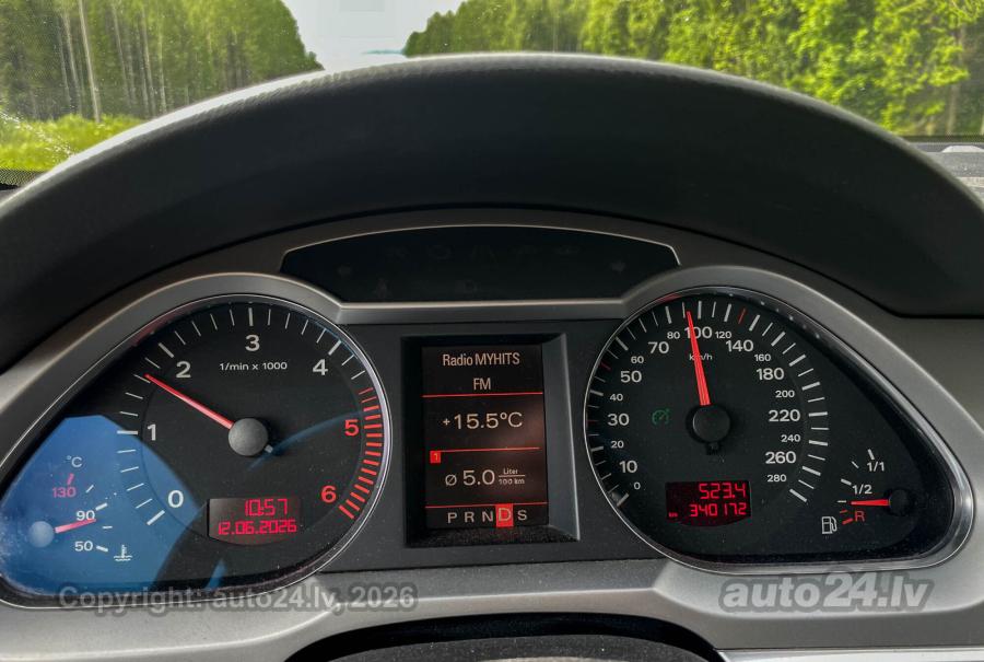 Pelēks Audi A6 2007 Valga, ar dzinēja tilpumu 2.00 L un nobraukumu 340 tūkst. km par 1490 €, foto 12 vietnē AUTOMOTO.COM.LV