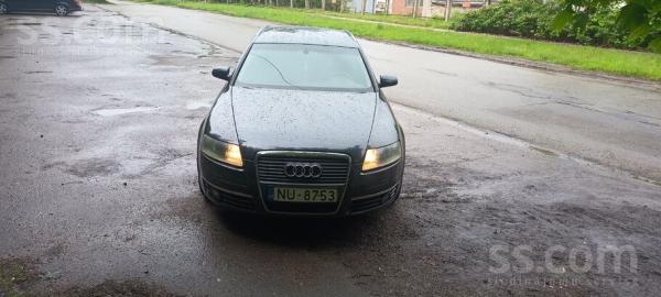 Grey Audi A6 2007 in Riga, with an engine capacity of 2.00 L and mileage of 525 thousand km for 2550 €, photo 1 on AUTOMOTO.COM.LV