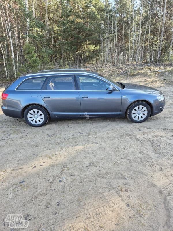 Pelēks Audi A6 2007 Panevēža, ar dzinēja tilpumu 2.00 L un nobraukumu 303 tūkst. km par 3800 €, foto 1 vietnē AUTOMOTO.COM.LV