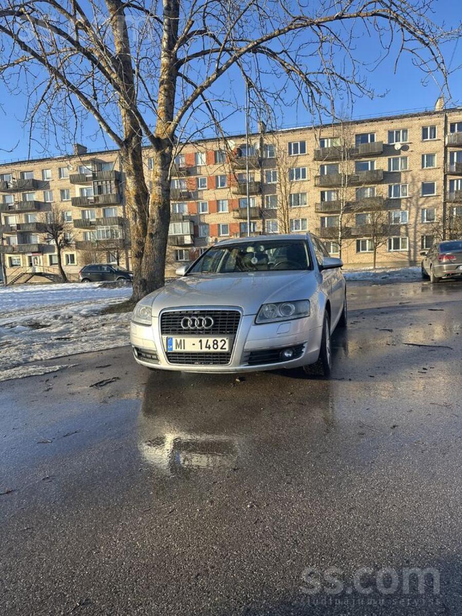 Grey Audi A6 2007 in Rezekne, with an engine capacity of 2.00 L and mileage of 309 thousand km for 3600 €, photo 4 on AUTOMOTO.COM.LV