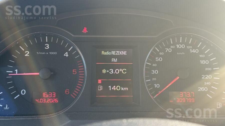 Grey Audi A6 2007 in Rezekne, with an engine capacity of 2.00 L and mileage of 309 thousand km for 3600 €, photo 7 on AUTOMOTO.COM.LV