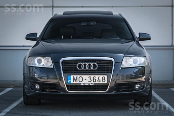 Grey Audi A6 2007 in Riga, with an engine capacity of 3.00 L and mileage of 0 thousand km for 4450 €, photo 2 on AUTOMOTO.COM.LV
