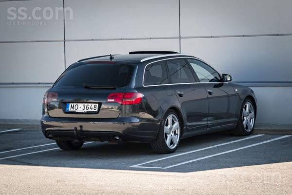 Grey Audi A6 2007 in Riga, with an engine capacity of 3.00 L and mileage of 0 thousand km for 4450 €, photo 4 on AUTOMOTO.COM.LV
