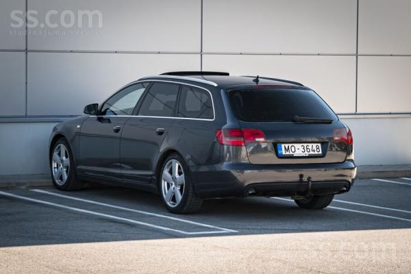 Grey Audi A6 2007 in Riga, with an engine capacity of 3.00 L and mileage of 0 thousand km for 4450 €, photo 6 on AUTOMOTO.COM.LV