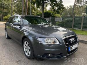 Grey Audi A6 2007 in Riga, with an engine capacity of 1.90 L and mileage of 371 thousand km for 4999 €, photo  on AUTOMOTO.COM.LV