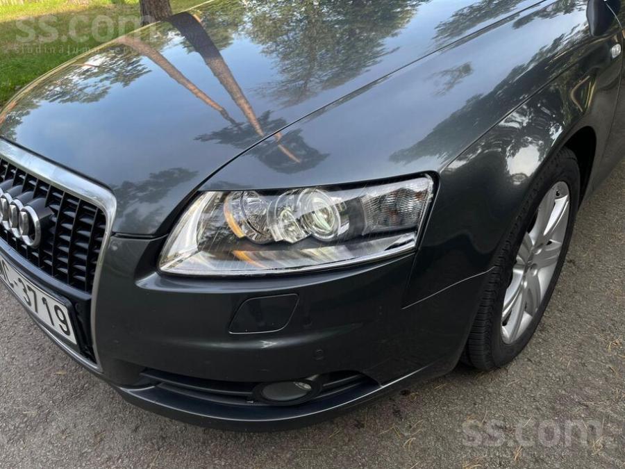 Pelēks Audi A6 2007 Rīga, ar dzinēja tilpumu 1.90 L un nobraukumu 371 tūkst. km par 4999 €, foto 3 vietnē AUTOMOTO.COM.LV