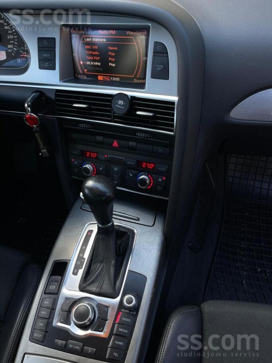 Pelēks Audi A6 2007 Rīga, ar dzinēja tilpumu 1.90 L un nobraukumu 371 tūkst. km par 4999 €, foto 21 vietnē AUTOMOTO.COM.LV
