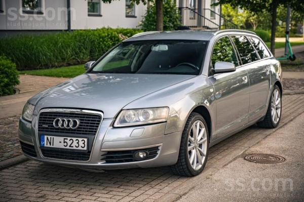 Grey Audi A6 2007 in Riga, with an engine capacity of 3.00 L and mileage of 0 thousand km for 2590 €, photo 1 on AUTOMOTO.COM.LV