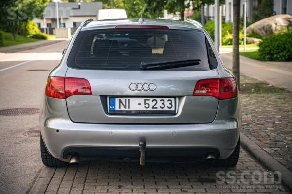 Grey Audi A6 2007 in Riga, with an engine capacity of 3.00 L and mileage of 0 thousand km for 2590 €, photo 5 on AUTOMOTO.COM.LV