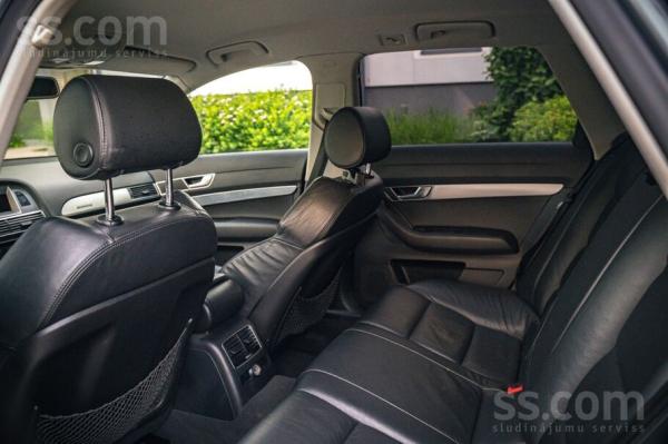 Grey Audi A6 2007 in Riga, with an engine capacity of 3.00 L and mileage of 0 thousand km for 2590 €, photo 10 on AUTOMOTO.COM.LV