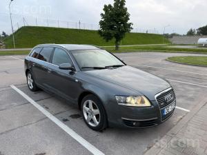 Серый Ауди А6 2007 в Елгава, объемом двигателя 2.70 л и пробегом 322 тыс. км за 2500 €, фото  на AUTOMOTO.COM.LV