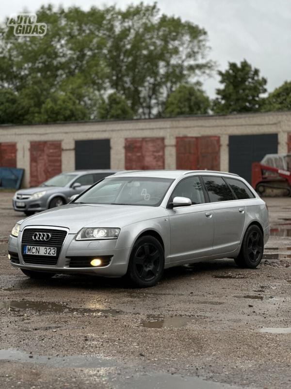 Grey Audi A6 2007 in Skuodas, with an engine capacity of 2.00 L and mileage of 361 thousand km for 2500 €, photo 1 on AUTOMOTO.COM.LV