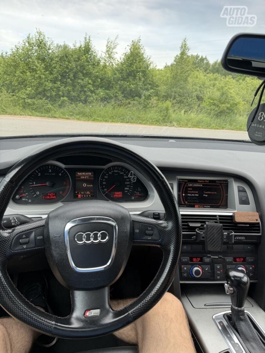 Grey Audi A6 2007 in Taurage, with an engine capacity of 3.00 L and mileage of 296 thousand km for 4500 €, photo 10 on AUTOMOTO.COM.LV