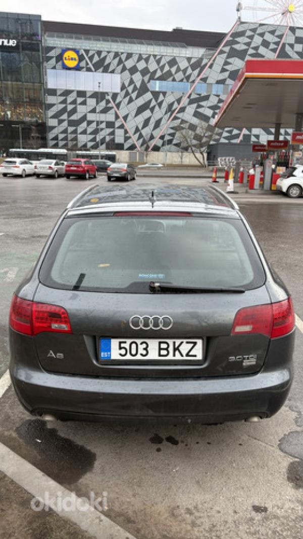 Grey Audi A6 2007 in Tallinn, with an engine capacity of 3.00 L and mileage of 359 thousand km for 2800 €, photo 2 on AUTOMOTO.COM.LV