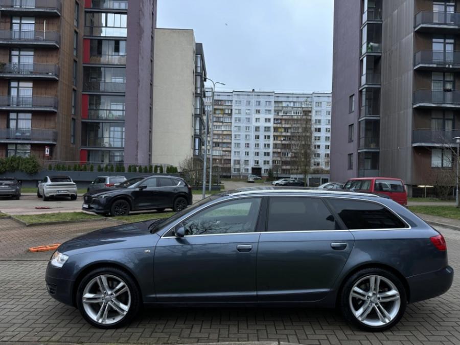 Pelēks Audi A6 2007 Rīga, ar dzinēja tilpumu 3.00 L un nobraukumu 347 tūkst. km par 3990 €, foto 5 vietnē AUTOMOTO.COM.LV