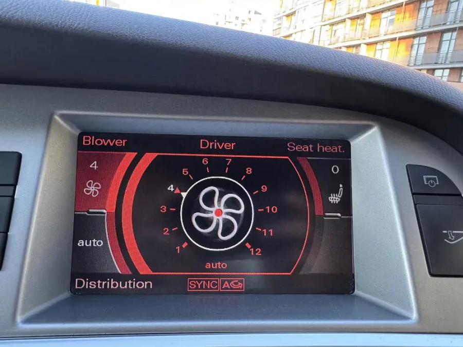 Grey Audi A6 2007 in Riga, with an engine capacity of 3.00 L and mileage of 332 thousand km for 3690 €, photo 15 on AUTOMOTO.COM.LV
