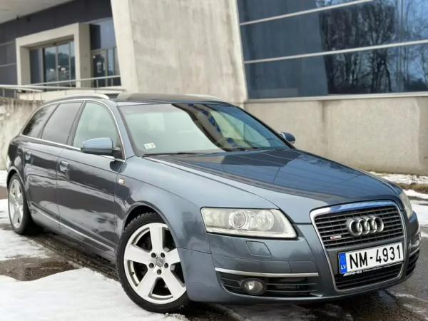 Серый Ауди А6 2007 в Рига, объемом двигателя 3.00 л и пробегом 282 тыс. км за 4390 €, фото 1 на AUTOMOTO.COM.LV