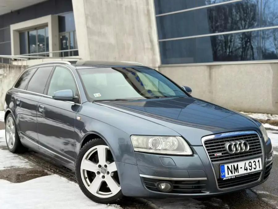 Grey Audi A6 2007 in Riga, with an engine capacity of 3.00 L and mileage of 282 thousand km for 4390 €, photo 1 on AUTOMOTO.COM.LV