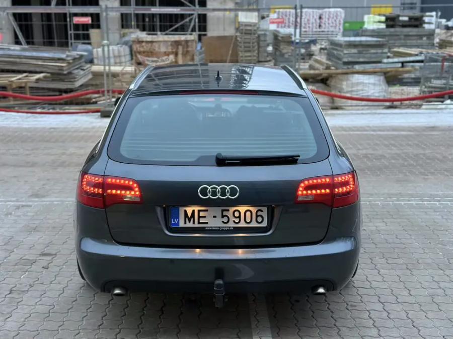 Grey Audi A6 2007 in Riga, with an engine capacity of 3.00 L and mileage of 347 thousand km for 3990 €, photo 6 on AUTOMOTO.COM.LV