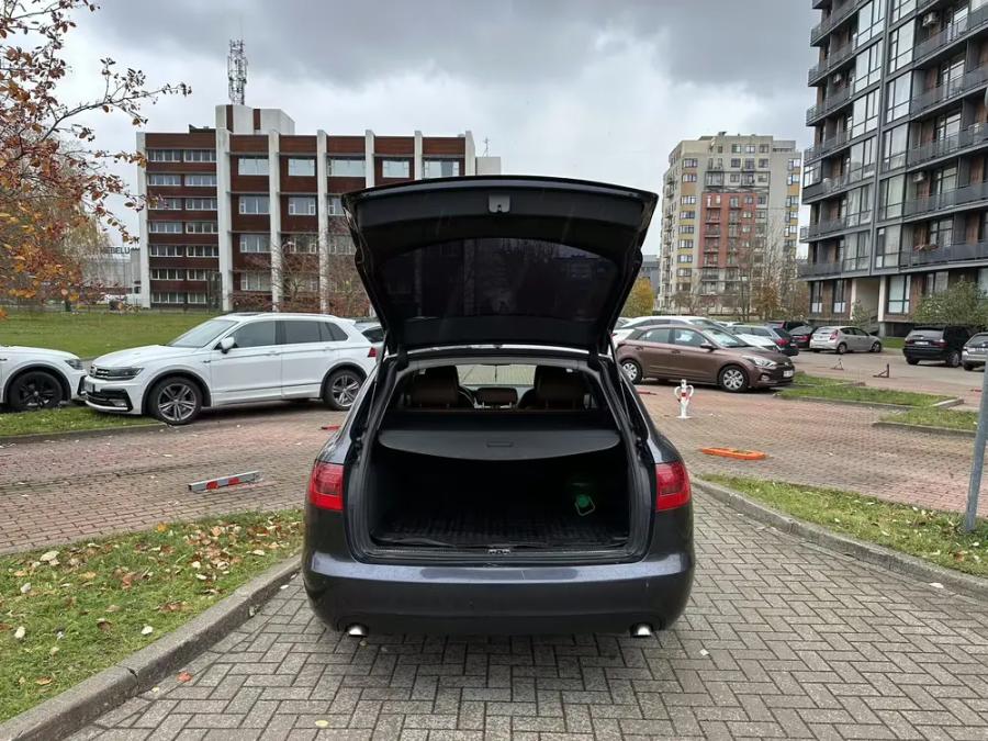 Grey Audi A6 2007 in Riga, with an engine capacity of 3.00 L and mileage of 254 thousand km for 3690 €, photo 9 on AUTOMOTO.COM.LV