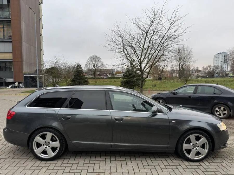 Grey Audi A6 2007 in Riga, with an engine capacity of 3.00 L and mileage of 318 thousand km for 3990 €, photo 4 on AUTOMOTO.COM.LV
