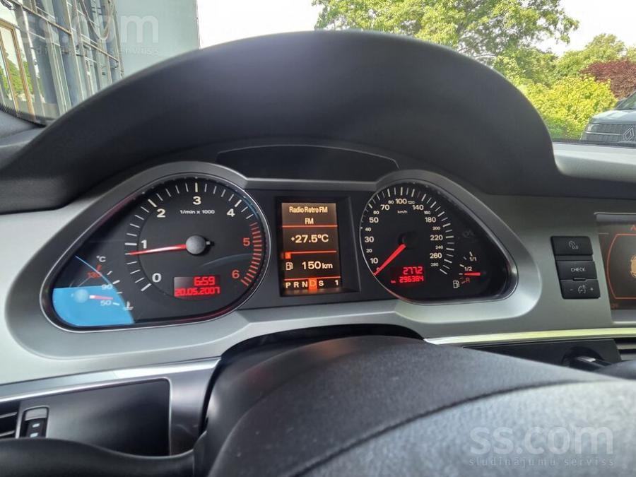 Pelēks Audi A6 2007 Rīga, ar dzinēja tilpumu 3.00 L un nobraukumu 0 tūkst. km par 5500 €, foto 14 vietnē AUTOMOTO.COM.LV