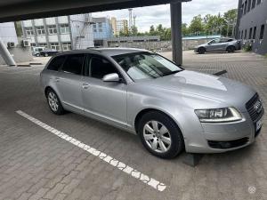 Grey Audi A6 2007 in Vilnius, with an engine capacity of 2.70 L and mileage of 366 thousand km for 2500 €, photo 3 on AUTOMOTO.COM.LV