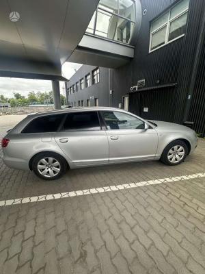 Grey Audi A6 2007 in Vilnius, with an engine capacity of 2.70 L and mileage of 366 thousand km for 2500 €, photo 7 on AUTOMOTO.COM.LV