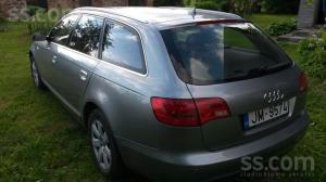 Grey Audi A6 2007 in Riga, with an engine capacity of 2.70 L and mileage of 450 thousand km for 3900 €, photo 3 on AUTOMOTO.COM.LV