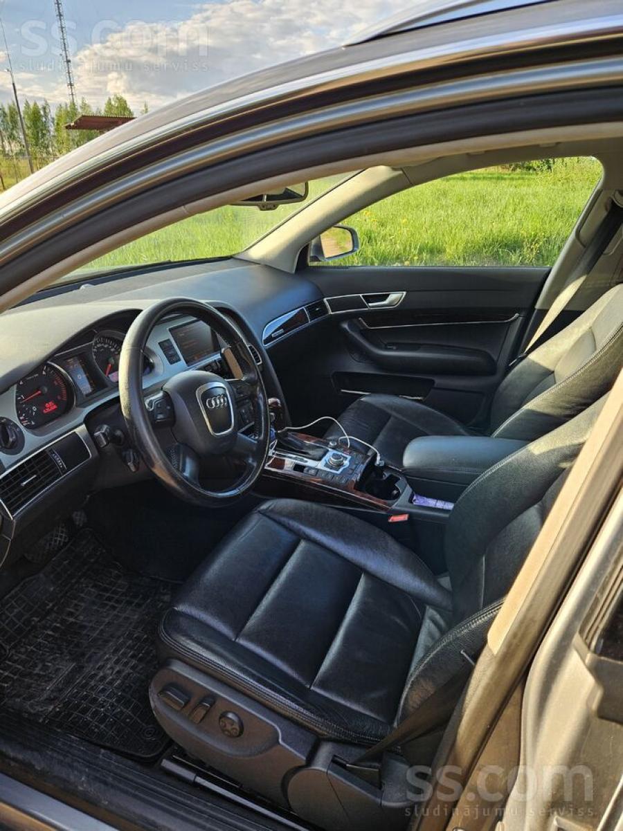 Pelēks Audi A6 2007 Rīga, ar dzinēja tilpumu 3.00 L un nobraukumu 405 tūkst. km par 2150 €, foto 8 vietnē AUTOMOTO.COM.LV