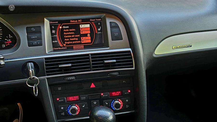 Серый Ауди А6 2007 в Шяуляй, объемом двигателя 2.97 л и пробегом 300 тыс. км за 3100 €, фото 42 на AUTOMOTO.COM.LV