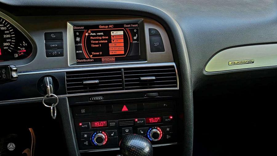 Серый Ауди А6 2007 в Шяуляй, объемом двигателя 2.97 л и пробегом 300 тыс. км за 3100 €, фото 43 на AUTOMOTO.COM.LV