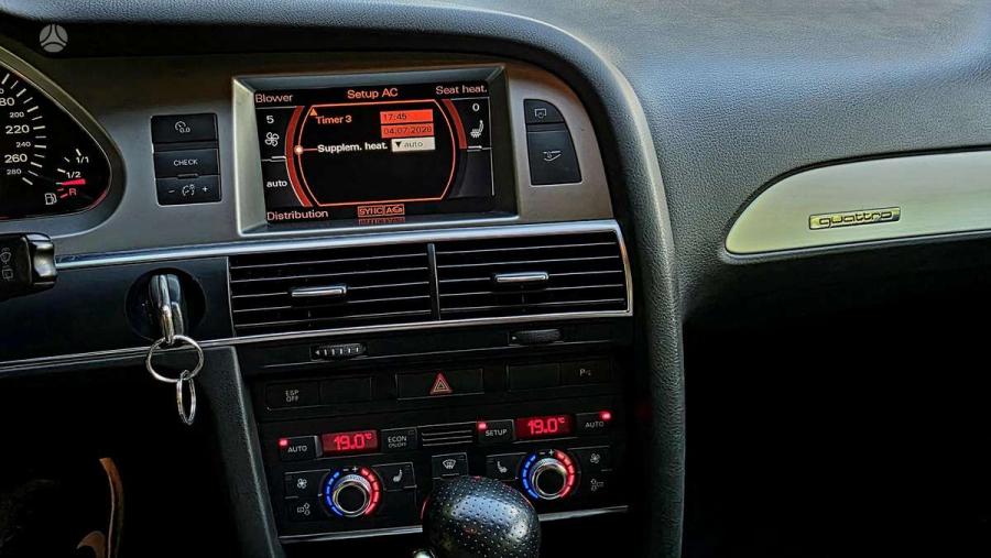 Серый Ауди А6 2007 в Шяуляй, объемом двигателя 2.97 л и пробегом 300 тыс. км за 3100 €, фото 44 на AUTOMOTO.COM.LV