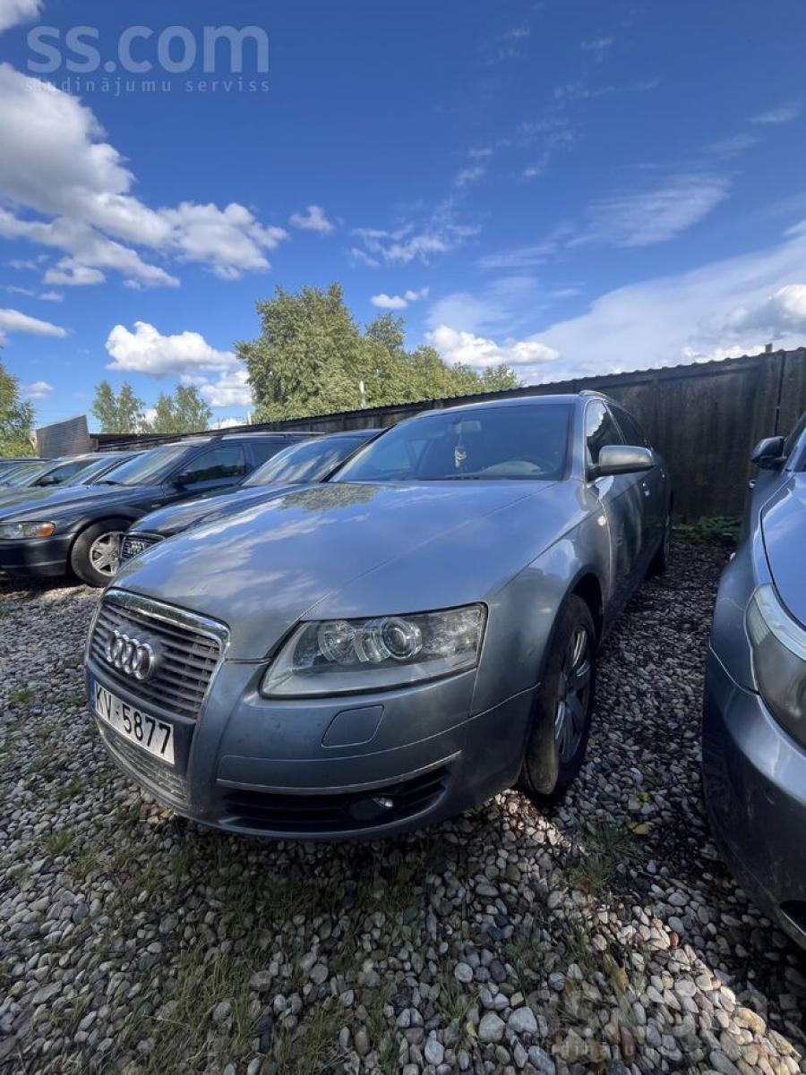 Grey Audi A6 2007 in Riga, with an engine capacity of 2.70 L and mileage of 0 thousand km for 1800 €, photo 3 on AUTOMOTO.COM.LV