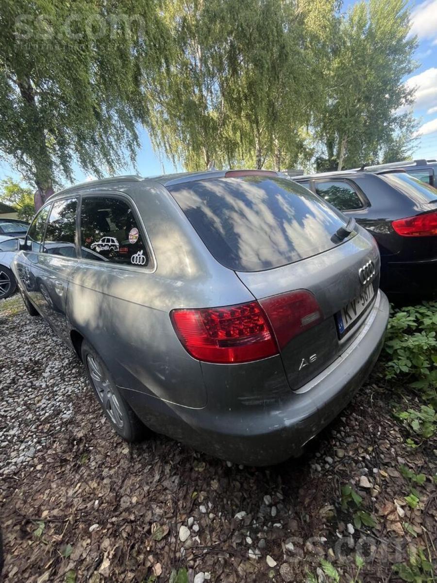 Grey Audi A6 2007 in Riga, with an engine capacity of 2.70 L and mileage of 0 thousand km for 1800 €, photo 10 on AUTOMOTO.COM.LV