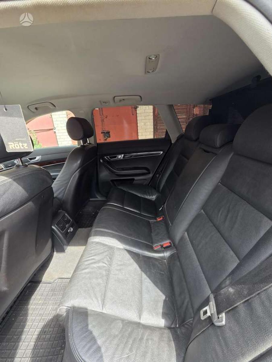 Grey Audi A6 2007 in Kaunas, with an engine capacity of 2.70 L and mileage of 355 thousand km for 3000 €, photo 7 on AUTOMOTO.COM.LV