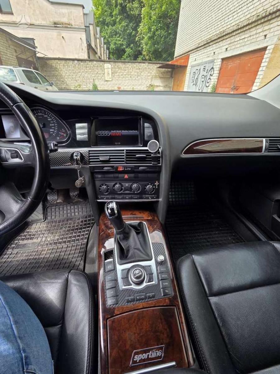 Grey Audi A6 2007 in Kaunas, with an engine capacity of 2.70 L and mileage of 355 thousand km for 3000 €, photo 8 on AUTOMOTO.COM.LV
